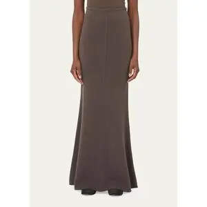 Max Mara Wool & Cashmere Knit Maxi Skirt