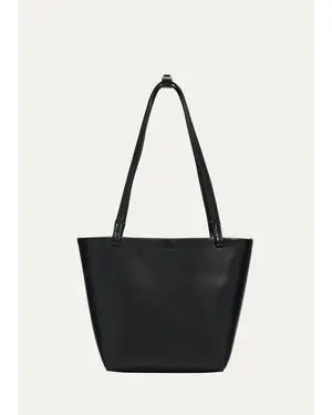 THE ROW Park Medium Tote Bag In Leather - Black