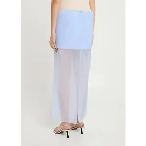Marc Jacobs Low-waist Sheer Maxi Skirt