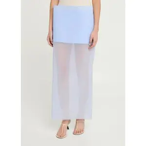 Marc Jacobs Low-waist Sheer Maxi Skirt