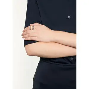 SPINELLI KILCOLLIN Custom 5-band Ring With Diamonds And Sapphires