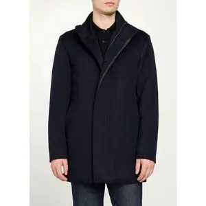 Cesare Attolini Cashmere Stand-collar Car Coat