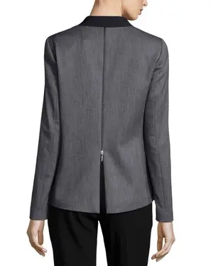 A.L.C. Reid Pintucked Wool-blend Pants