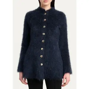 PROENZA SCHOULER Aniza Fuzzy Mohair-blend Cardigan