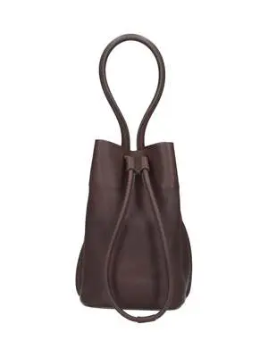UMA WANG 100% Lamb Leather Shoulder Bag