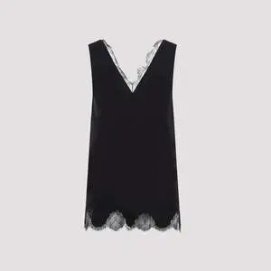 Carven Lace Trim Slip Dress