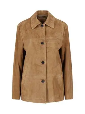 LOW CLASSIC Suede Shirt Jacket