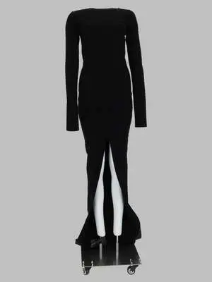 Rick Owens Sculpted Draped Midi Dress
