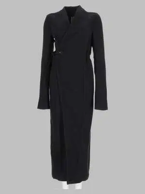 Rick Owens Italian Wool Trench Coat