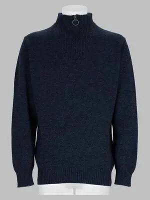 Barbour Wool Sweatshirt - Blue