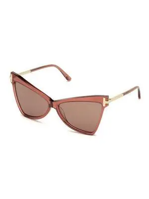 TOM FORD Ft0767 Sunglasses Shiny Pink / Violet - Default