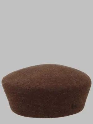 RUSLAN BAGINSKIY Mini Wool Hat - Brown