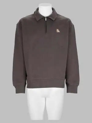 MAISON KITSUNÉ Mini Logo Sweatshirt - Brown
