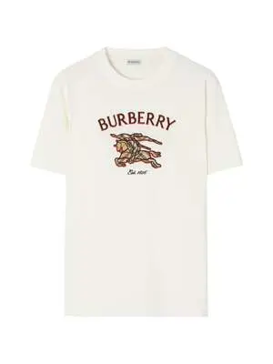 Burberry Ryan Baby Check Mini T-shirt - Chalk