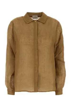 Le Kasha Biscuit Linen Sanbu Shirt