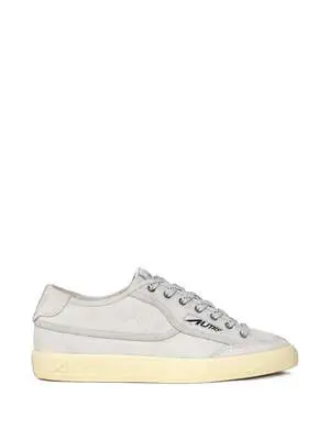 AUTRY Mini Suede Sneakers With Cotton Laces & Terry Lining
