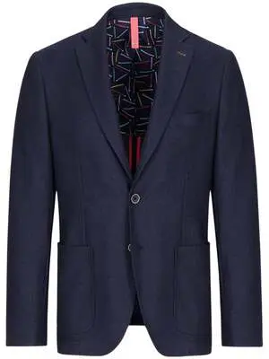 MANUEL RITZ Mini-style Tailored Jacket - Navy