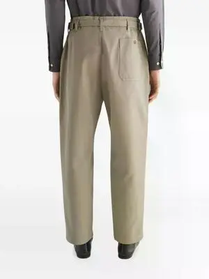 LEMAIRE Tapered Pants In Heavy Cotton Twill