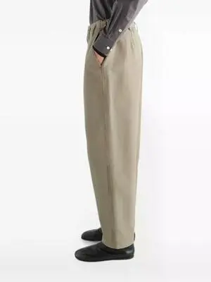 LEMAIRE Tapered Pants In Heavy Cotton Twill