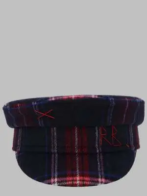 RUSLAN BAGINSKIY Mini Knit Wool-blend Cap - Blue