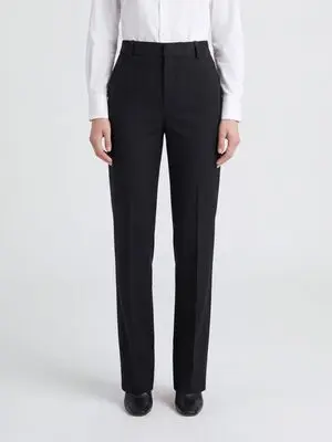 Moschino Mid-rise Virgin Wool Skinny Trousers