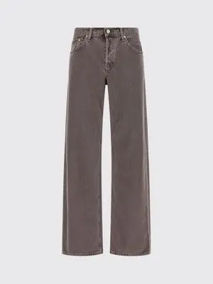 AGOLDE Wide-leg Jeans In Regenerative Cotton With Low-rise Waist