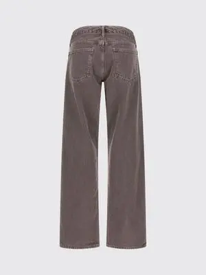 AGOLDE Wide-leg Jeans In Regenerative Cotton With Low-rise Waist
