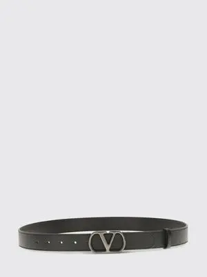 Valentino Garavani Vlogo Signature Belt In Smooth Calfskin Leather