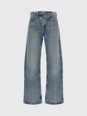 AGOLDE Arc Criss Cross Baggy Jeans With Mid-rise Asymmetric Closure