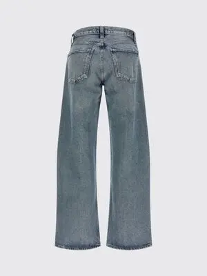 AGOLDE Arc Criss Cross Baggy Jeans With Mid-rise Asymmetric Closure