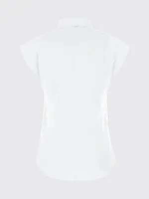 Calvin Klein Sleeveless Cotton Shirt With Tie-waist Belt