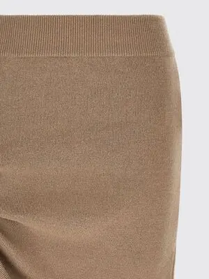 Giuseppe Di Morabito Knit Pencil Mini Skirt In Virgin Wool With Rhinestones