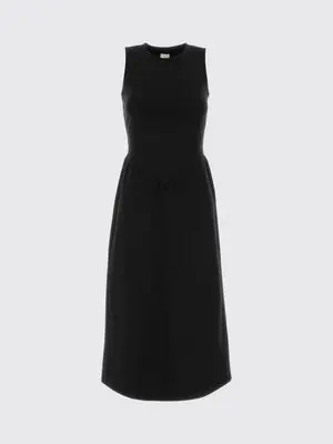 Calvin Klein A-line Jersey Midi Dress With Off-the-shoulder Design