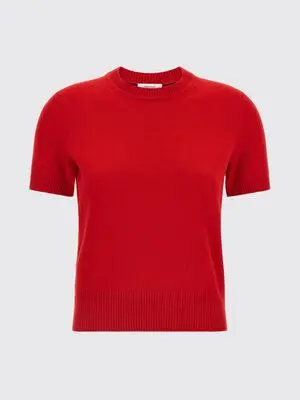 FERRAGAMO Short-sleeved Crewneck Jumper In Pure Cashmere