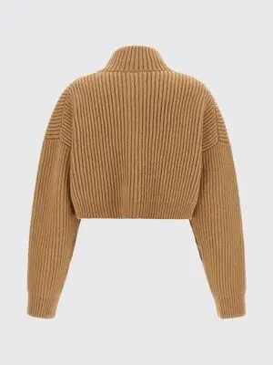 Khaite Cropped Turtleneck Cardigan In 100% Cashmere With Asymmetrical Hem