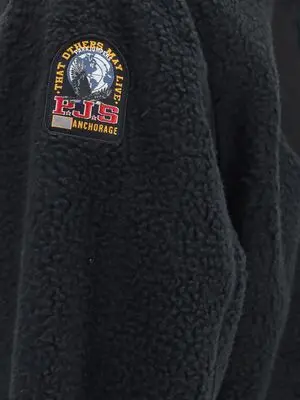 PARAJUMPERS Hooded Fleece And Polyester Jacket With Embroidered Logo