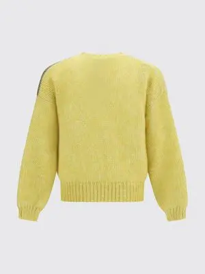 MAGLIANO Abstract Pattern Mohair Blend Jumper With Dropped Shoulders