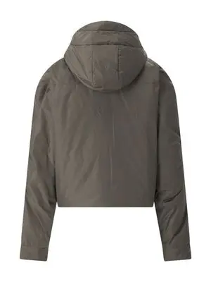 PARAJUMPERS Short Hooded Polyester Windbreaker Jacket