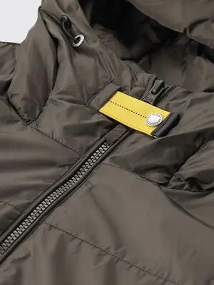PARAJUMPERS Short Hooded Polyester Windbreaker Jacket