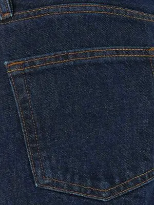 ANINE BING High-waisted Wide-leg Denim Jeans With Five Pockets