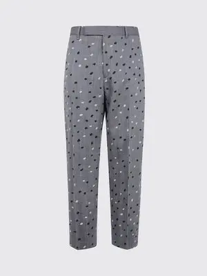 Paul Smith Slim Fit Polka Dot Wool Tailored Trousers