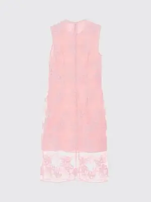 Cecilie Bahnsen Off-the-shoulder Silk Blend Midi Sheath Dress