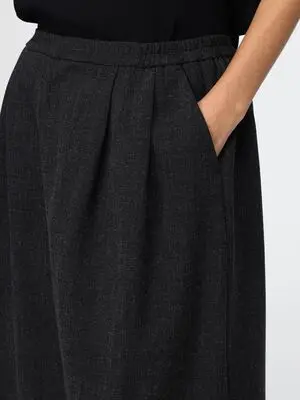 ELEH Long Cady Pencil Skirt With High Elasticated Waist