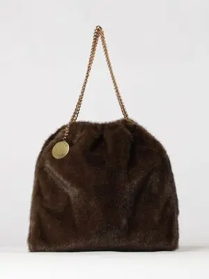 Stella McCartney Large Falabella Faux Fur Shoulder Bag