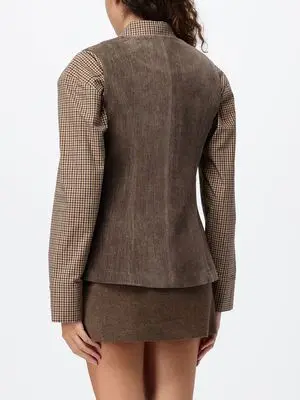 ELEH Single-breasted Slim Fit Tailored Velvet Waistcoat