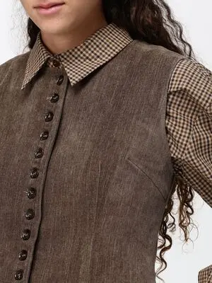 ELEH Single-breasted Slim Fit Tailored Velvet Waistcoat