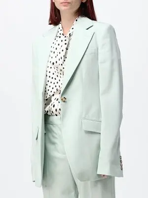 Stella McCartney Single-breasted One-button Pure Wool Blazer