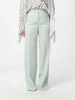Stella McCartney High-waisted Wide-leg Tailored Wool Trousers
