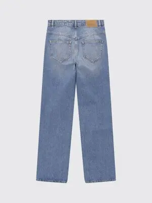 Isabel Marant Étoile Mid-rise Straight Jeans In Cotton Denim