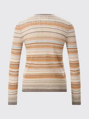 Isabel Marant Étoile Striped Linen Blend Long-sleeved Crewneck Jumper